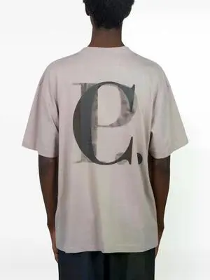 C.P. COMPANY 30/1 Jersey Short-sleeve Logo T-shirt