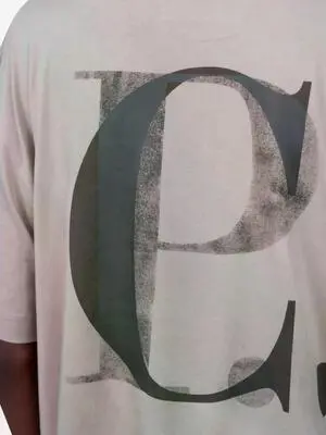 C.P. COMPANY 30/1 Jersey Short-sleeve Logo T-shirt