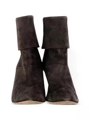 AQUAZZURA Folded-top Ankle Boots