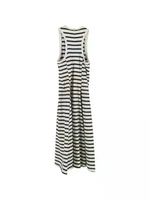 ALEXANDER WANG Knitted Striped Tank Dress