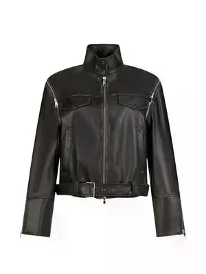 Liu Jo Detachable-sleeve Belted Jacket