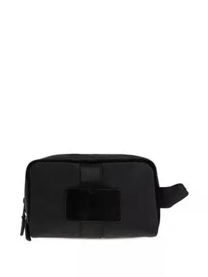 Moschino Logo Zip Clutch