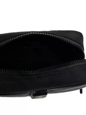 Moschino Logo Zip Clutch