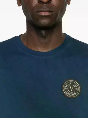 Versace Logo-patch T-shirt