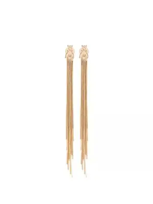 Patrizia Pepe Fringes Earrings - Gold