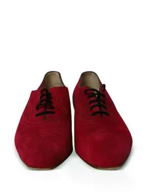 Manolo Blahnik Witney Suede Brogues