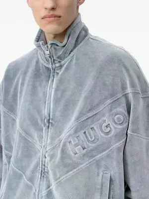 Hugo Logo Debossed Sweatshirt
