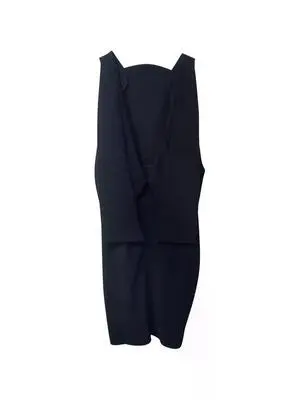 Balenciaga Low-back Cape Dress