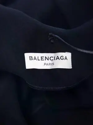 Balenciaga Low-back Cape Dress