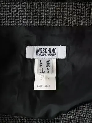 Moschino Wool Pleated Knee-length Skirt