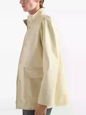 Prada Leather Flapped Jacket