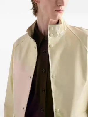 Prada Leather Flapped Jacket