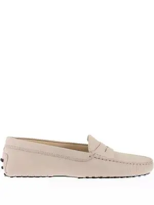 TOD'S Round-toe Leather Loafers