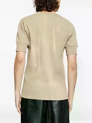LEMAIRE Half-button Short-sleeve T-shirt