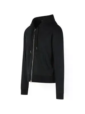 TOM FORD Cashmere Zip Hoodie - Black