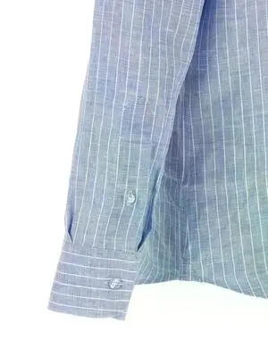 Etro Striped Logo-embroidery Shirt