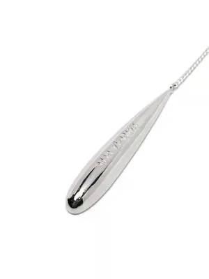 Patrizia Pepe Tone Drop Pendant Necklace