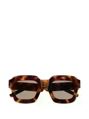 KALEOS Guthrie Square-frame Sunglasses - Brown
