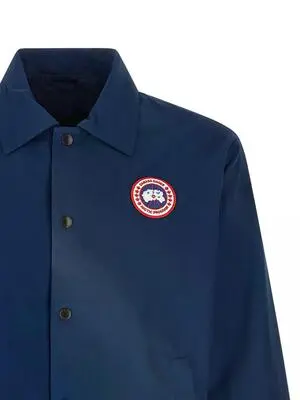 Canada Goose Logo-patch Jacket - Blue