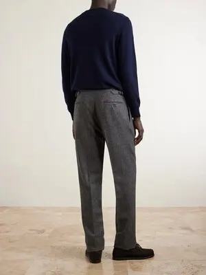 Ralph Lauren Purple Label Straight-leg Suit Trousers - Gray