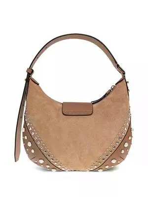 JIMMY CHOO Small Studded Shoulder Bag - Neutrals