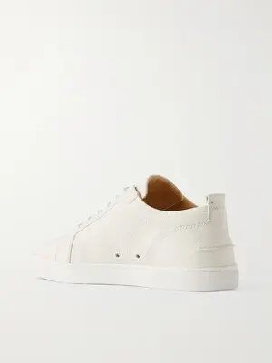 CHRISTIAN LOUBOUTIN Rantulow Full-grain Leather Sneakers