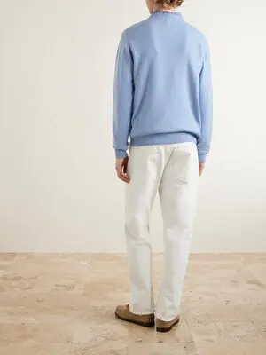 Massimo Alba Cashmere Crewneck Sweater - Blue
