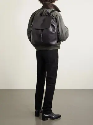 TOM FORD Grained Leather Backpack