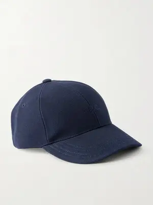 A.p.c. Charlie Logo-embroidered Baseball Cap - Blue