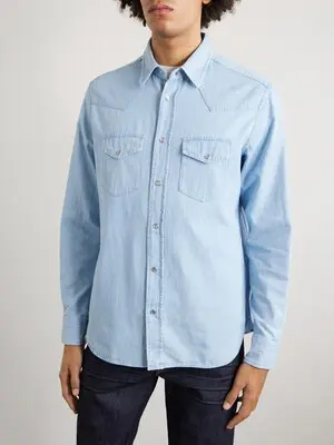 TOM FORD Cotton-chambray Shirt