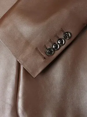 TOM FORD Leather Blazer