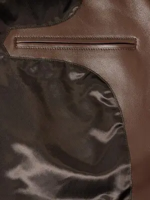 TOM FORD Leather Blazer