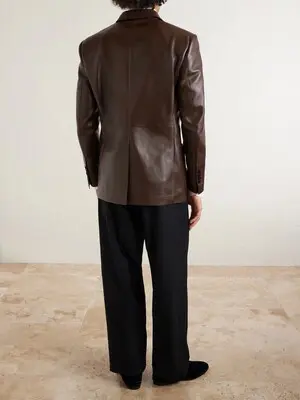 TOM FORD Leather Blazer