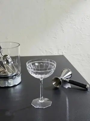 Ralph Lauren Coraline Crystal Champagne Coupe