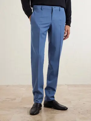 Dolce & Gabbana Slim-fit Straight-leg Wool Suit Trousers