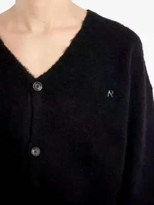 REPRESENT Textured Knit V-neck Cardigan