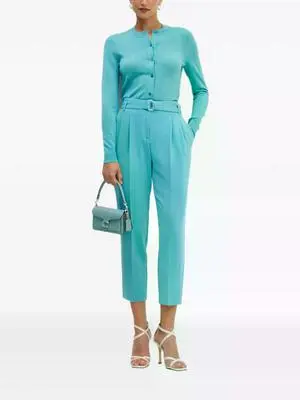 BOSS Belted Pleated Trousers