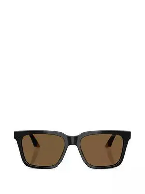 Emporio Armani Rectangle Sunglasses - Black