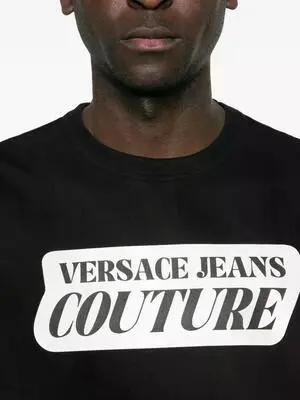 Versace Logo T-shirt - Black