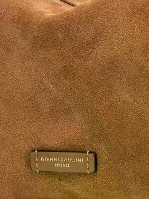 GIANNI CHIARINI Suede Clutch