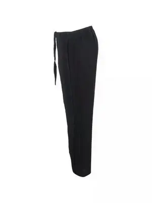 ANN DEMEULEMEESTER VINTAGE Drawstring Wool Trousers