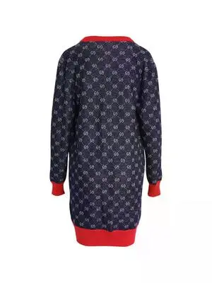 Gucci Gg Pattern Knitted Dress