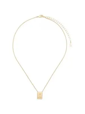 Patrizia Pepe Fly-pendant Necklace - Gold