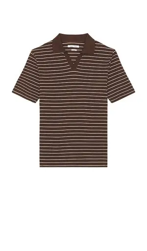 SAMSOE SAMSOE Samac V-neck Polo In . Also - Brown