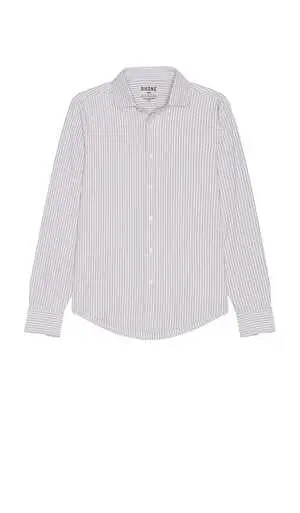 RHONE Commuter Shirt Semi Spread Collar In . Also - Grey