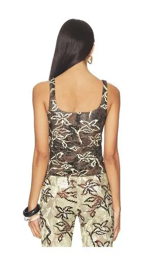 SIEDRES Cali Top - Brown