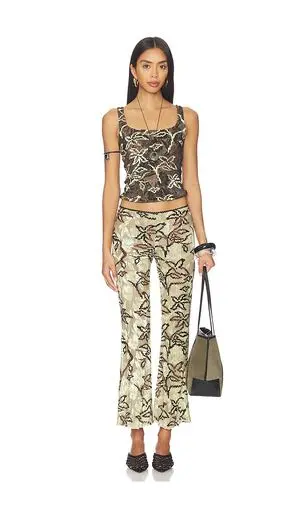 SIEDRES Cali Top - Brown