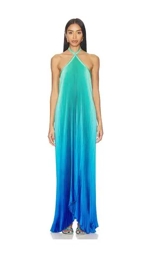 L'IDEE Deesse Gown - Blue