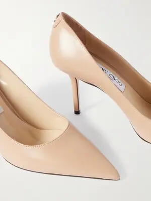 JIMMY CHOO Love 85 Leather Pumps