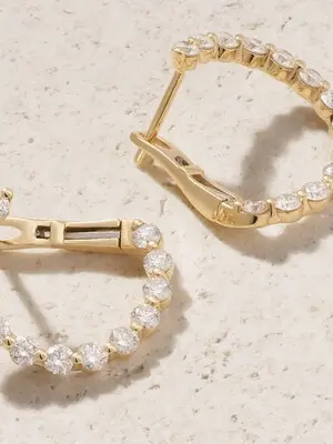 PERSEE Circle Diamond Earrings